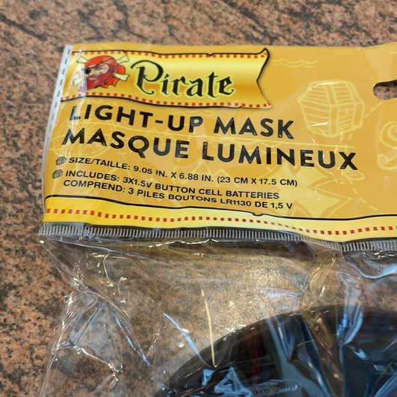 Costumes | Light Up Pirate Mask | Poshmark